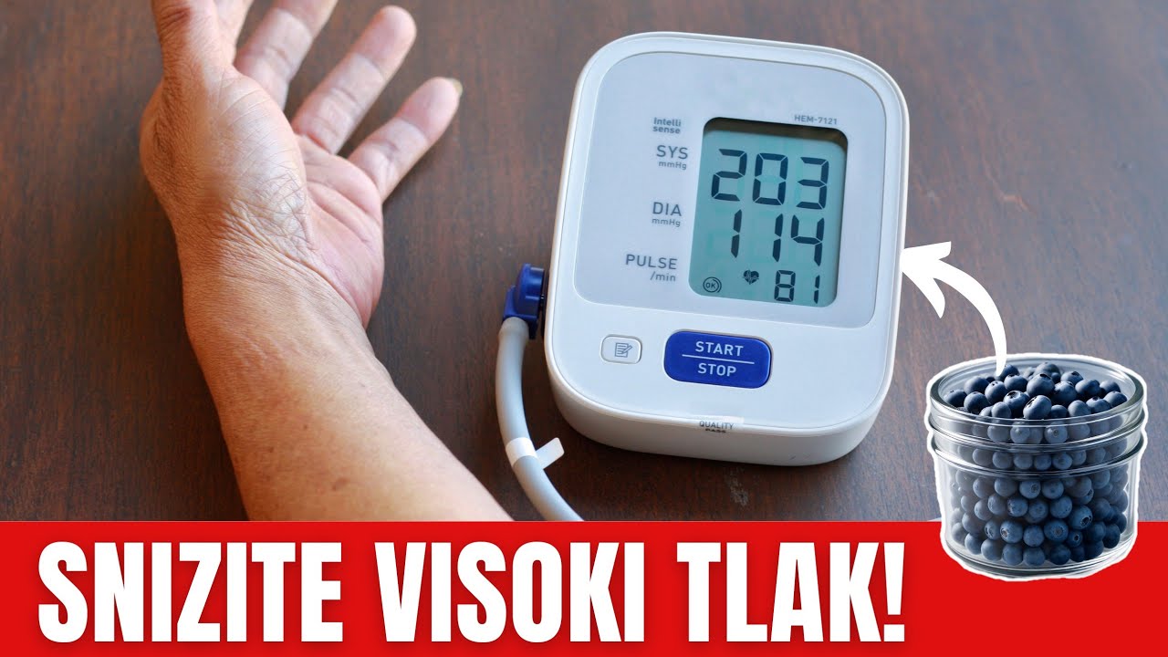 Kako sniziti visoki krvni tlak za 60 sekundi? - MarioLAB